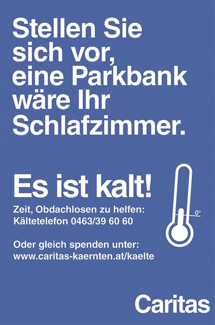 Kältetelefon der Caritas: Ein Anruf, der Leben retten kann - Kärnten | Sonntag