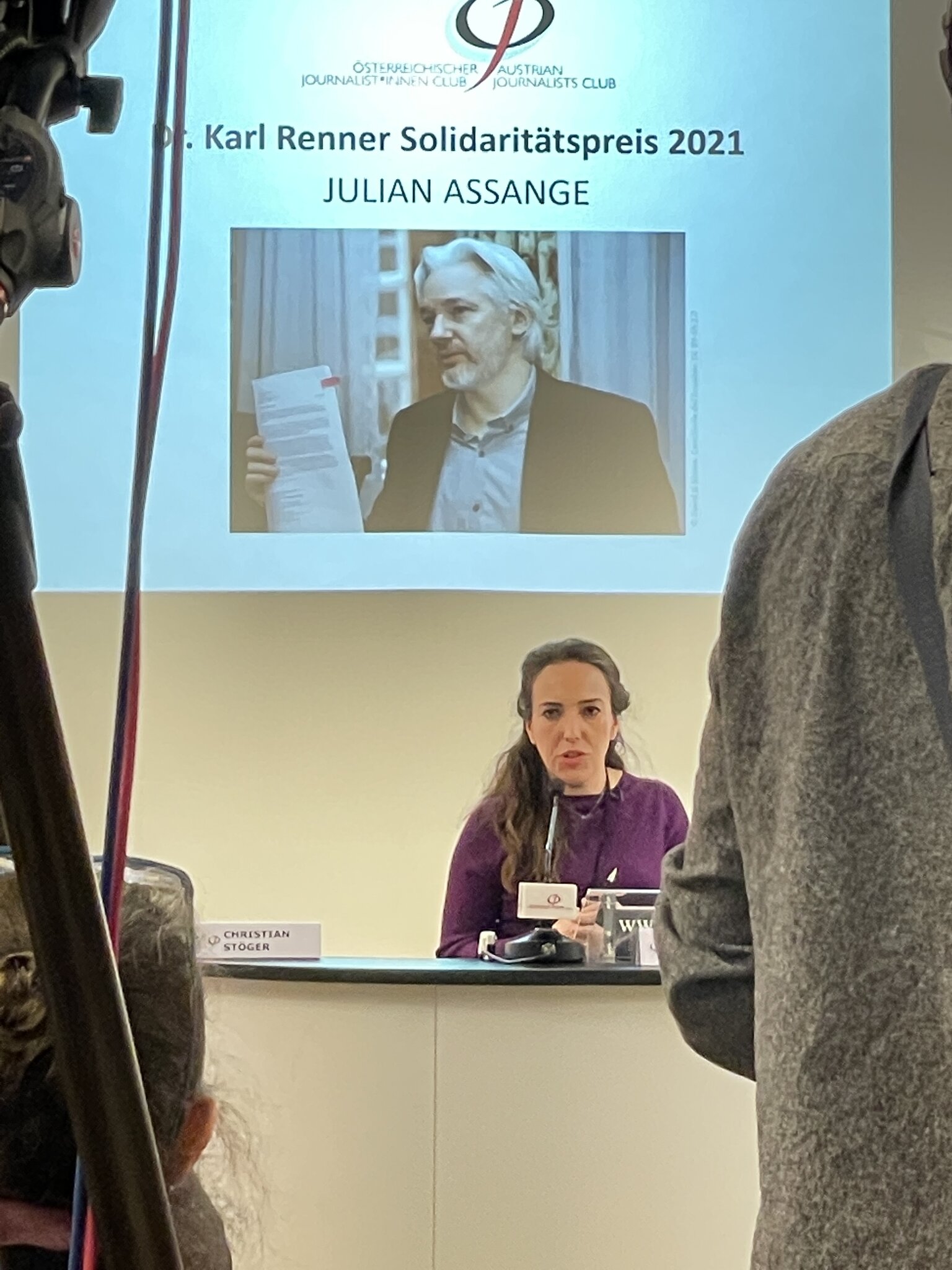 Dompfarrer Faber würdigt Julian Assange: "Wahrheit ist zumutbar ...