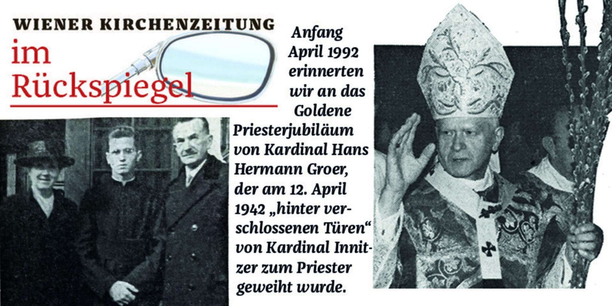 Wr. Kirchenzeitung im Rückspiegel - Anfang April!: Goldenes ...