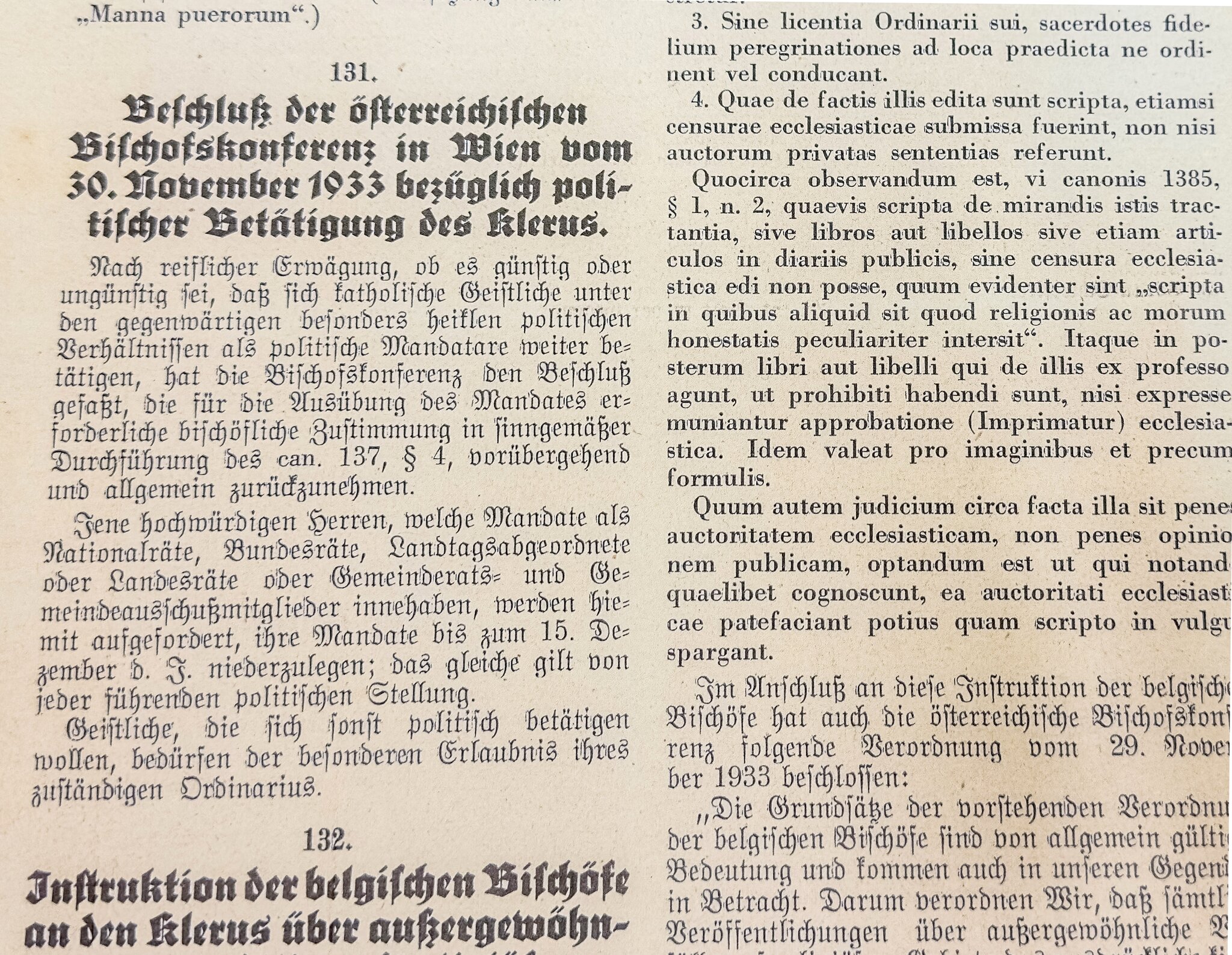 Geschichtliches: Raus aus der Politik - Steiermark | SONNTAGSBLATT